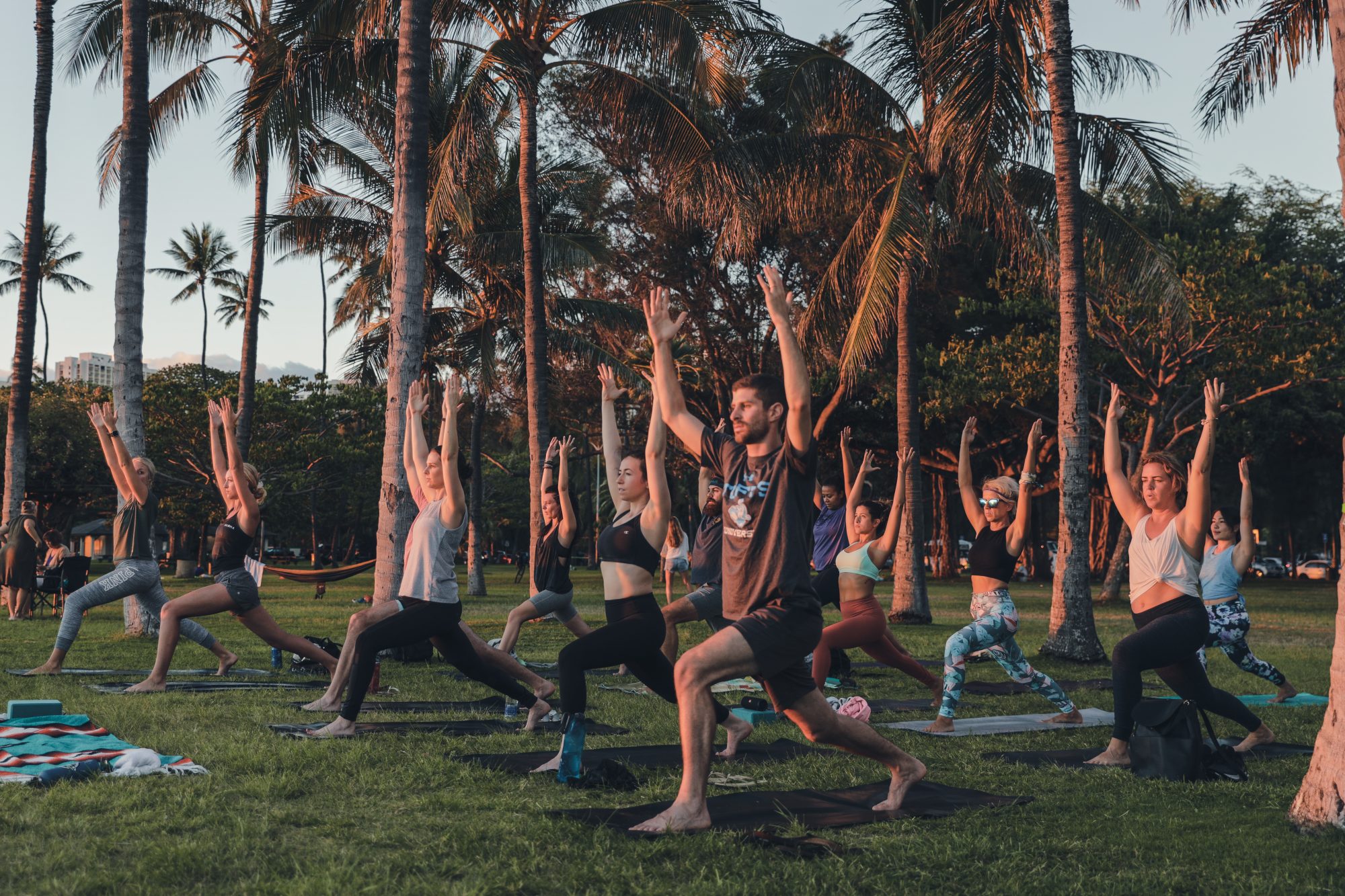 Waikīkī Beach Classes - Yoga Under the Palms Hawaii